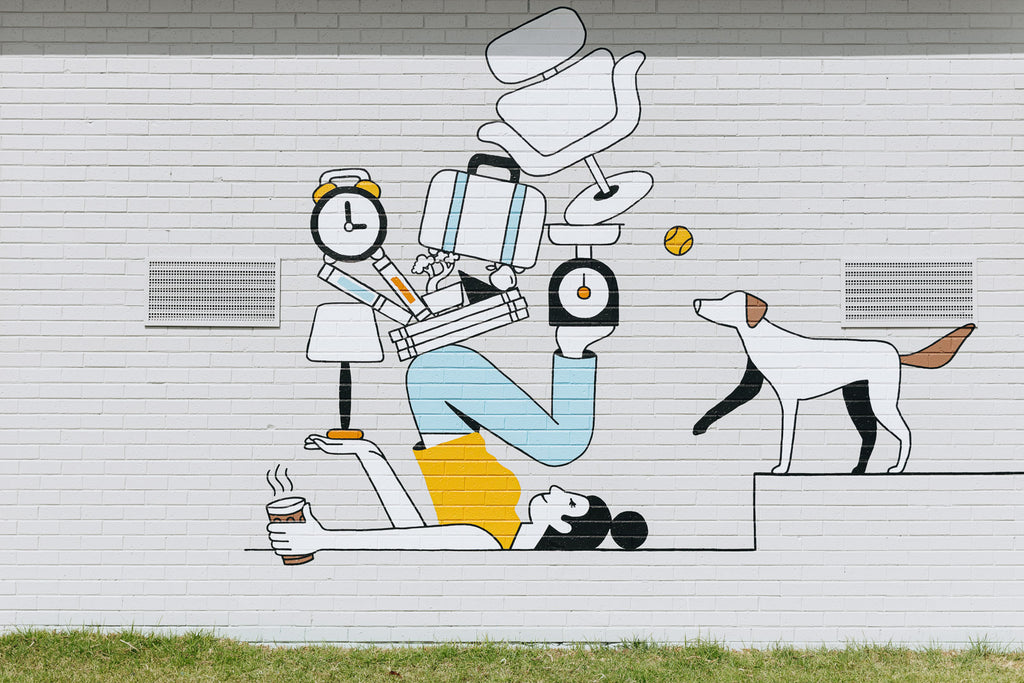 Prana Chai HQ Factory Murals – Prana Chai Europe GmbH